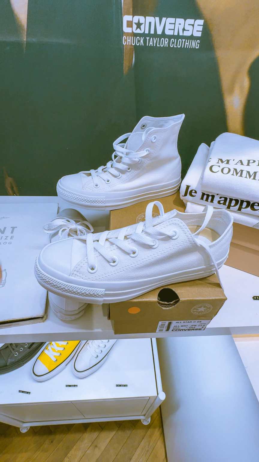 Customize Your Converse Shoes in Tokyo Japan with White Atelier